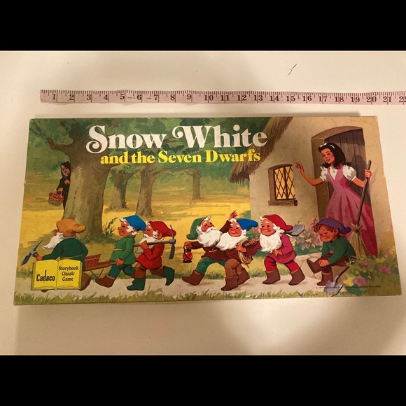 Toys | Vintage Snow White And The Seven Dwarfs Board Game | Poshmark